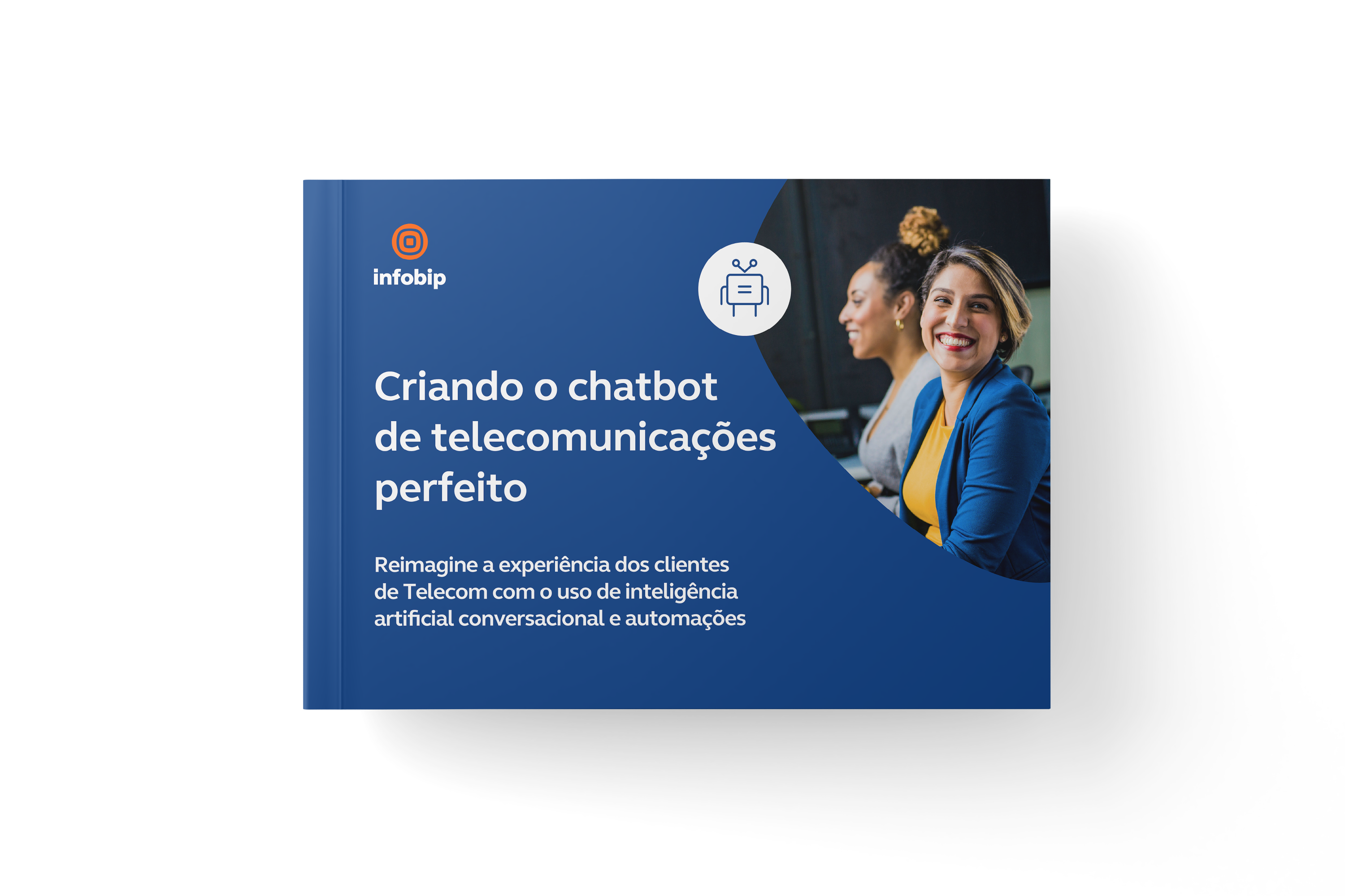 Mockup ebook chatbots telecom pt Infobip